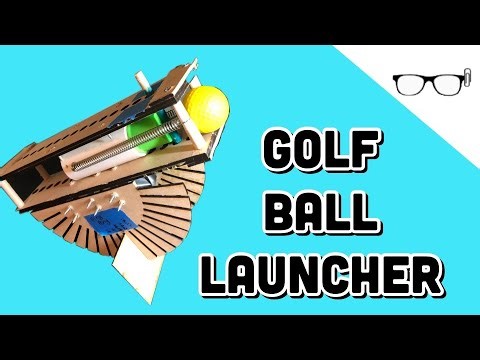 I Built a Golf Ball Launcher!