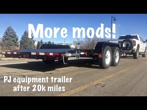 PJ Equipment trailer modifications, repair and review
