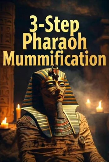 The 3-Step Mummification of a Pharaoh | Ancient Egyptian Death Rituals & Burial Secrets