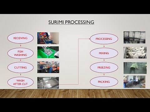 HOW IT'S MADE - SURIMI. SURIMI PRODUCTION