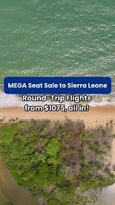 1K views · 184 reactions |  Fly to Sierra Leone - Round-Trip Fares...