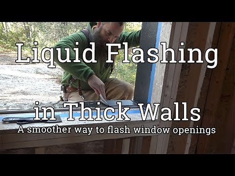 Liquid Flashing in Rough Window Openings