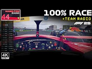 The Most Immersive F1 Gameplay - Lewis Hamilton Full Race British GP 2025 with Realistic Team Radio