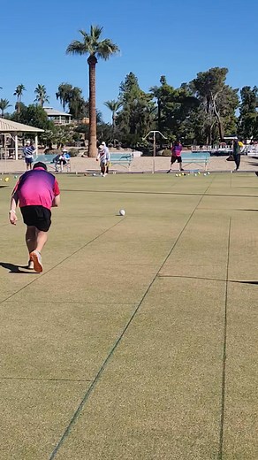 US Open - Men's Pairs, Round 3 I guess today is "Dean Day". I was watching his game vs John Lee / Darrell Hanoski and heard him say, "I'm gonna put it in the ditch", so I grabbed the record button. Enjoy! | Long Beach Lawn Bowling Club INC