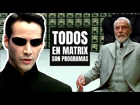 ¿Por qué en la Matriz todos son programas y Neo es una superposición cuántica?