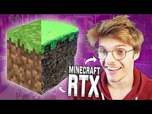 MINECRAFT AVEC DES GRAPHISMES REALISTES ?! - MINECRAFT RTX