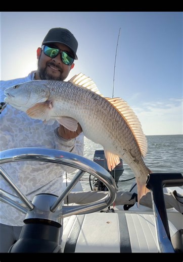 Great Day Fishing for Redfish in Texas