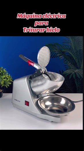 Máquina eléctrica para preparar bebidas frappé