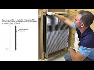 GE's Zoneline UltimateV10 Vertical Air Conditioner Installation Video