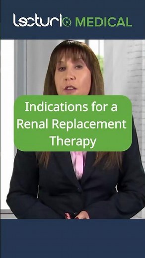 When to Start Renal Replacement Therapy - A Med Student's Guide 🩺📖 #usmle #usmleprep