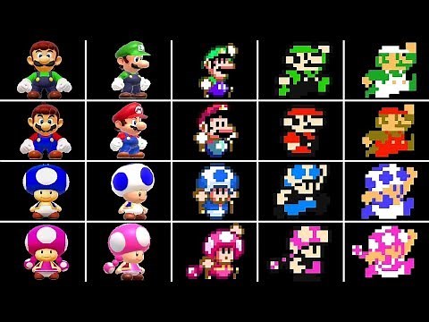 Super Mario Maker 2 - All Characters