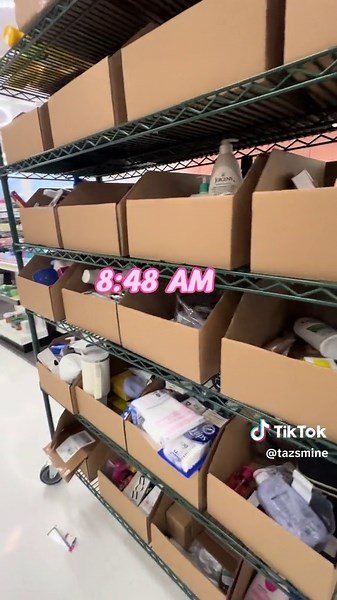 A Day in the Life of a Target Employee: Resetting Time and Unboxing Goodies
