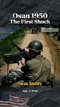 How 540 Americans Fought North Korean Tanks at Osan in July 1950