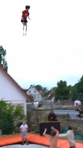 The Most Flips Ever Done on a Trampoline 😳 (8 Flips) | روكسى Roxi jeans