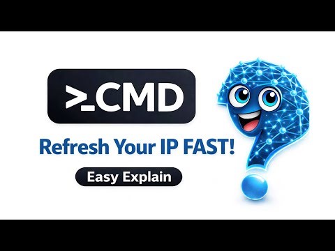 How to Refresh Your IP Address Instantly (CMD Tutorial)