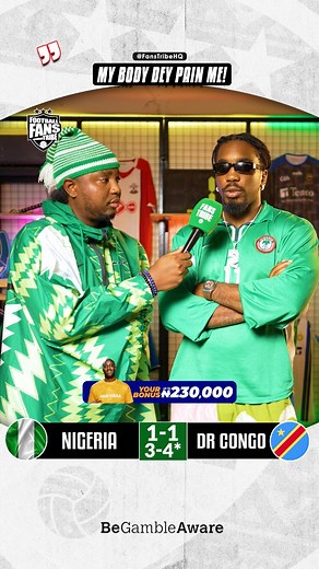 NIGERIA(3) 1-1 (4)DR CONGO / Watch the FULL Interview NOW on YouTube via link in Comments 📺🔥🗣️ 🎥 #nigeria #footballvideo #worldcup #supereagles | Football Fans Tribe
