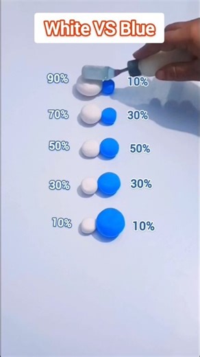 Mixing White VS Magenta hues creating 5 gorgeous shades.Surprising Color Recipes #guessthecolor #art