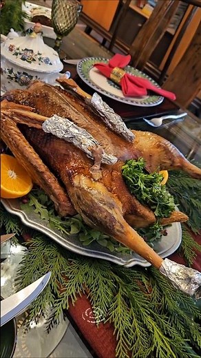 Roast Goose, A German Festive Tradition | Slow Cooked, Rich & Juicy