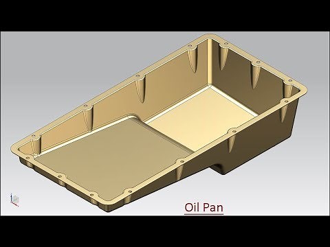 Oil Pan (Siemens NX Tutorial)