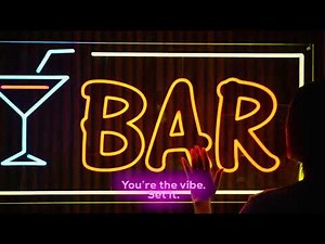 Personalized Bar Neon Signs From NeonChamp! #neonsigns #neonlights