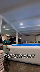97K views · 625 reactions | IPOOLGO Custom Square Inflatable Pools — Tailored for Your Space 20*20*4ft size Infaltable above ground pool customization 欄‍♀️#IPOOLGO #CustomPools #InflatableLuxury #OutdoorDesign #SquarePool #BackyardLiving #AboveGroundPool #B2B #HospitalitySolutions #ᴍᴀᴅᴇᴛᴏᴏʀᴅᴇʀ #ipoolgoo #fyp | The Best Ipoolgo Inflatable Pool & Spa tub | Facebook