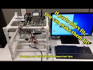 Morphable PVC Computer Case (CUSTOMIZABLE MODULAR DESIGN)