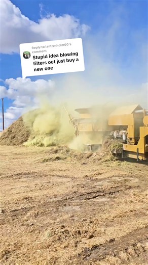 470K views · 1.3K reactions | Some equipment is just in a dusty environment every day. You couldn't afford to replace this filter every day you use it. FARMING ISN'T CHEAP #farming #farmlife #farm #amputee #farmers #amazing #amputeelife #dirty #equipment #dirtyjobs #cow | 1HandnFarming | Facebook