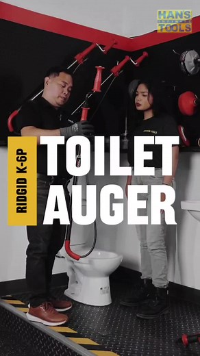 Ridgid K-6P Toilet Auger: Solusyon sa Baradong Toilet