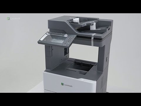 MX82x Series—Setting up the printer