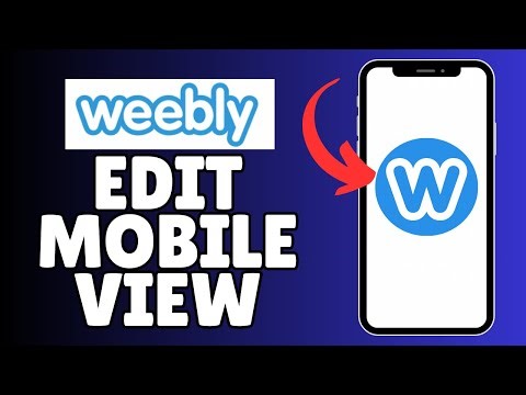 How to Edit Mobile View Website in Weebly