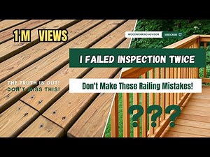 Deck Railing Installation: Avoid These 2025 Code Mistakes!