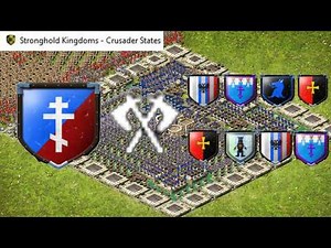 EPIC 8-Attack Siege! NewPhoneWhoDis’s Fortress Holds in Crusader States | Stronghold Kingdoms!