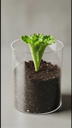 WOW 🌱🥬 Lettuce Timelapse — Seed to Crispy Harvest!