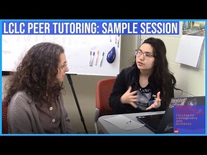 Watch a Peer Tutoring Session