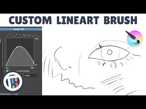 [TUTORIAL] How to create your own LINEART brush in Krita | TutsByKai