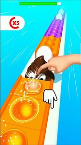 Pop Run Gameplay 🤑🤢👆#funnyshorts #shortsfunny #yutubeshorts