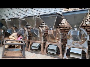 Wheat Grinding Machine Amazing Manufacturing Process