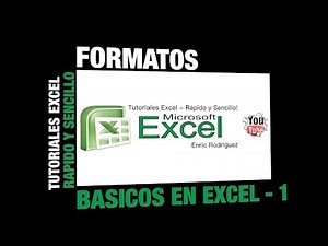 Formatos Básicos en Excel - 1