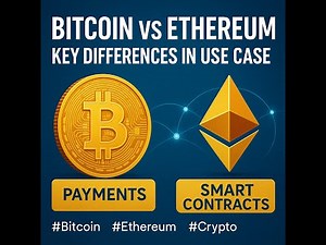 Bitcoin vs Ethereum: Key Differences in Real-World Use Cases