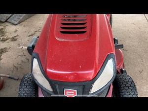 Craftsman w/ 19 hp Briggs Platinum Trans doesn’t work or moves slowly. #smallenginerepair #repair