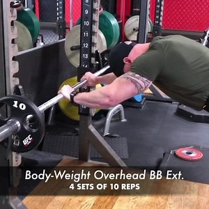 🔥BARBELL ARM WORKOUT⤵️ . 1️⃣Standing Barbell Curl - 10 reps 💥Superset with... 2️⃣Body-Weight Overhead BB Extension - 10 reps ————— 3️⃣Seated Barbell Curl - 10 reps 💥Superset with... 4️⃣Barbell Skull Crusher - 10 reps. ————— 5️⃣Squatted Barbell Spider Curl - 10 reps 💥Superset with... 6️⃣Barbell Push-Up - 10 reps ————— ✳️4 sets of each Superset ✅Rest Between Super Sets: 60 seconds ➡️ Get our "Dumbbell Muscle Building Series" for FREE: https://www.renshawspt.com/workout-series ➡️ Build Muscle A