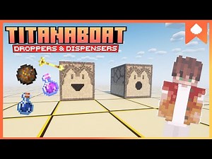 ♦️Dropper vs Dispenser- Redstone Breakdown ♦️