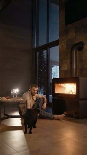 Instant Stress Relief 😌 ∣ Warm Fireplace Ambience