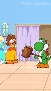 13K views · 744 reactions | POV Guess Who’s Behind the Curtain – Princess Peach vs Princess Daisy #supermario | MM 1 | Facebook