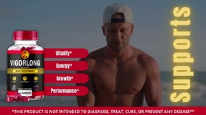 Vigorlong Gummies - Official VigorLongGummies for Men Premium Natural Support, Vigorlong Gummy Maximum Energy Advanced Support Formula for Overall Health & Wellness, 60 Gummies for 1 Month