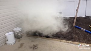 ““Smoker Explodes”” When your Camp Chef smoker hopper over fills pellets and causes an explosion! #boom #campchef #smoking #explosion #porkshoulder