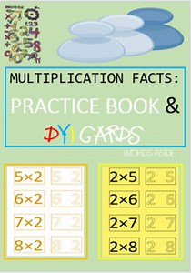 Multiplication Factors Facts Prctice Workbook Cards