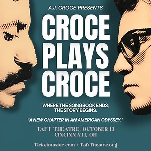 24K views · 272 reactions | Cincinnati! A.J. Croce’s ✨ Croce Plays Croce - Where The Songbook Ends, The Story Begins Tour ✨ is coming to Taft Theatre on October 13! Don’t miss A New Chapter in a Musical Odyssey,  featuring A.J. Croce and his band playing the music of his father, Jim Croce, along with his own unforgettable songs and stories. Tickets are on sale now! | A.J. Croce | Facebook