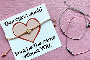 FREE Printable Friendship Bracelet Valentines - SheSaved®