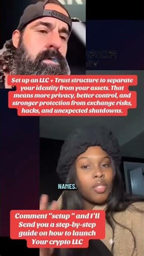 Comment ‘setup’ and I’ll send you a Step-by-step guide on how to launch your crypto LLC#XRP #Ripple